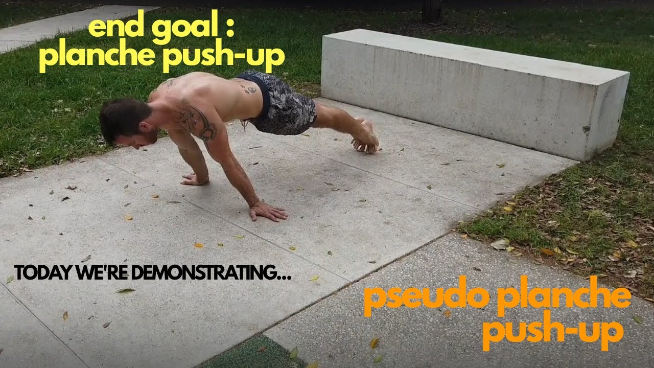 012. Pseudo Planche Push-Up - Calisthenics Bodyweight Exercises - YouTube