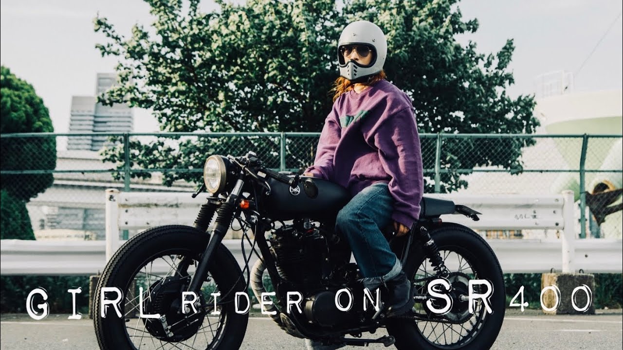 SR400｜CAFERACER｜Riding movie #07 ｜Girl ride ｜ 4K - YouTube
