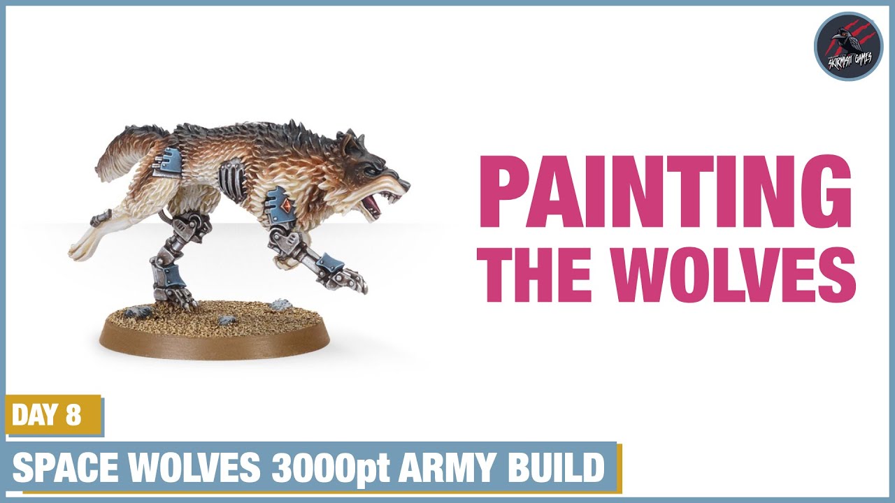 STARTING TO PAINT THE SPACE WOLVES ARMY - Bases Complete! Warhammer 40k ...
