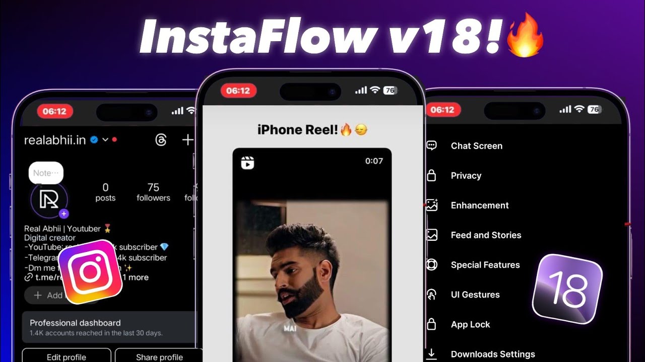 InstaFlow v18 Tutorial 🍎 | iOS Emojis On Android Instagram Story ...