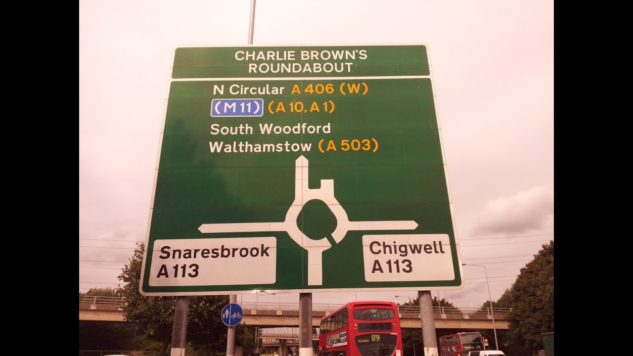 Wanstead Practical Test Routes - Charlie Brown Roundabout Pt 2 - YouTube