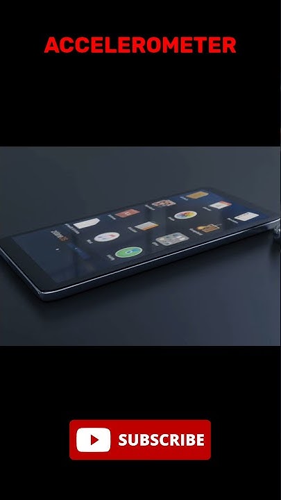 Accelerometer sensor in smartphone|| #accelerometer #sensor #shorts ...