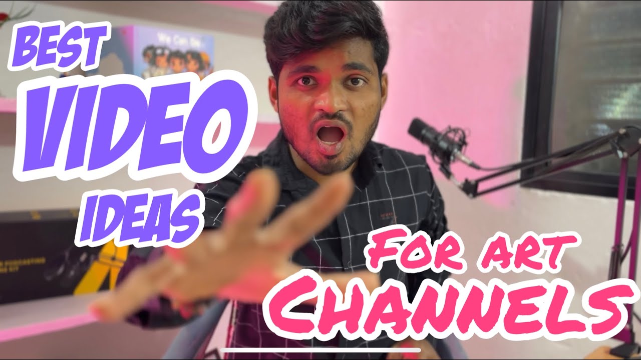 Best video ideas for art channels | video topics for artist 🎨🔥 # ...