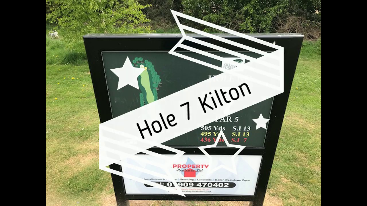 Fly Kilton Forest Golf Course Hole 7 - YouTube