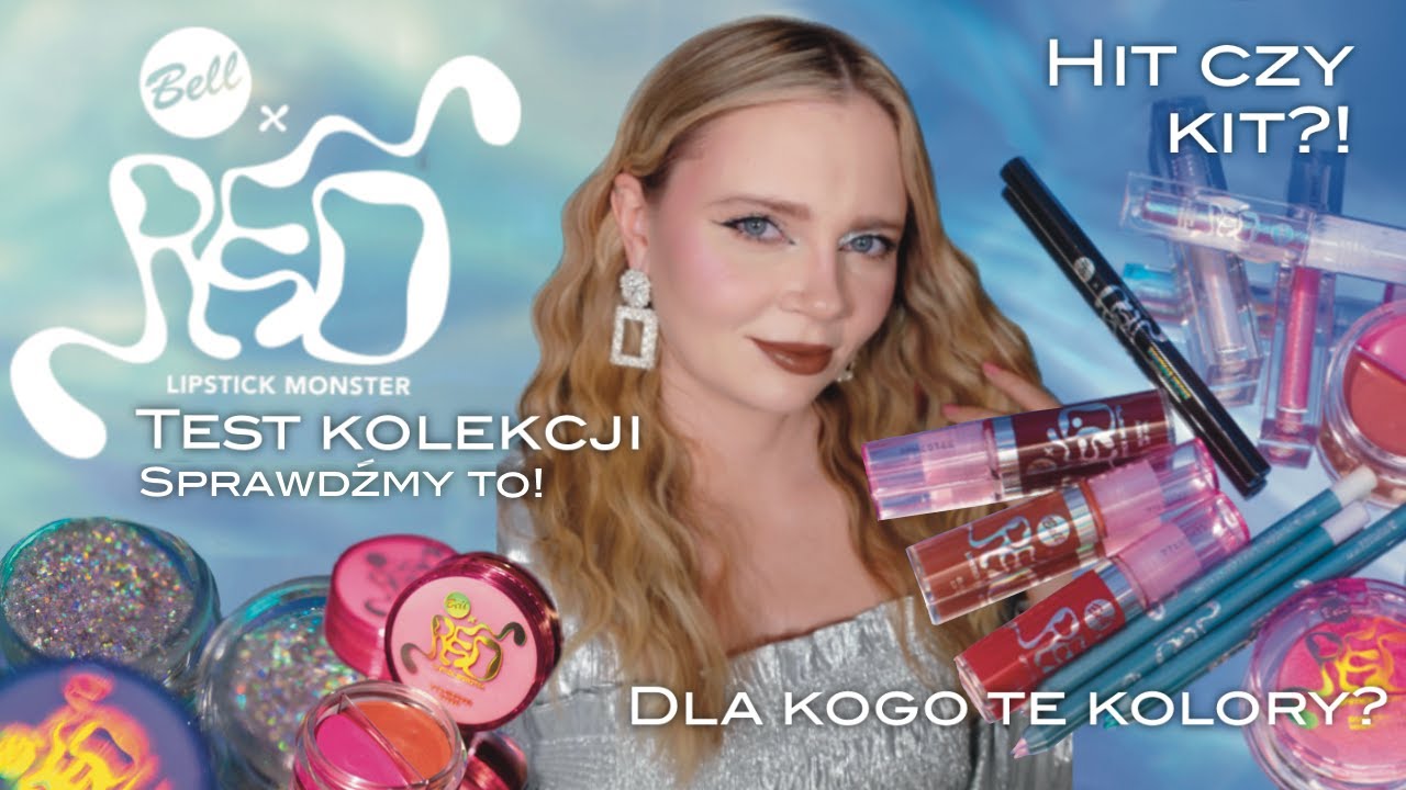 Test kolekcji Tak-nie-realna Bell x Red Lipstick Monster! 🤍 Dla kogo te ...