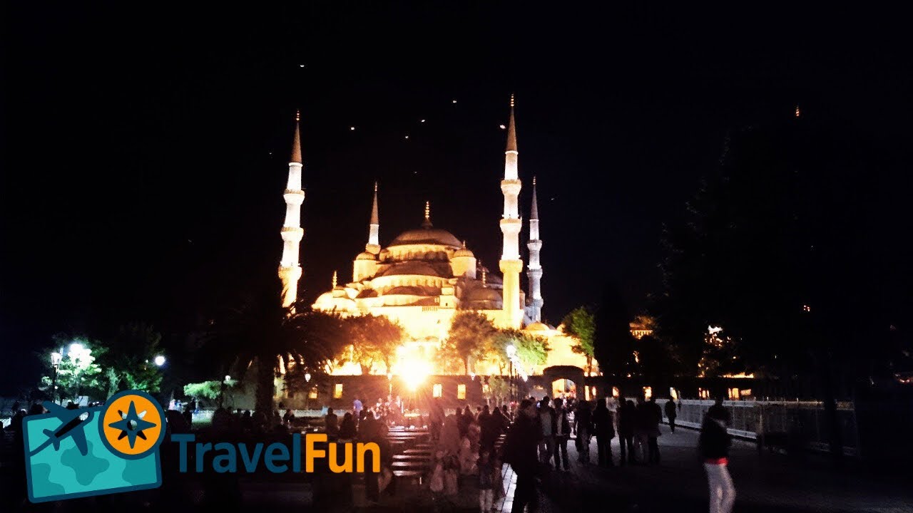 Istanbul at night | Call to prayer | Blue Mosque | Aya Sofya - YouTube