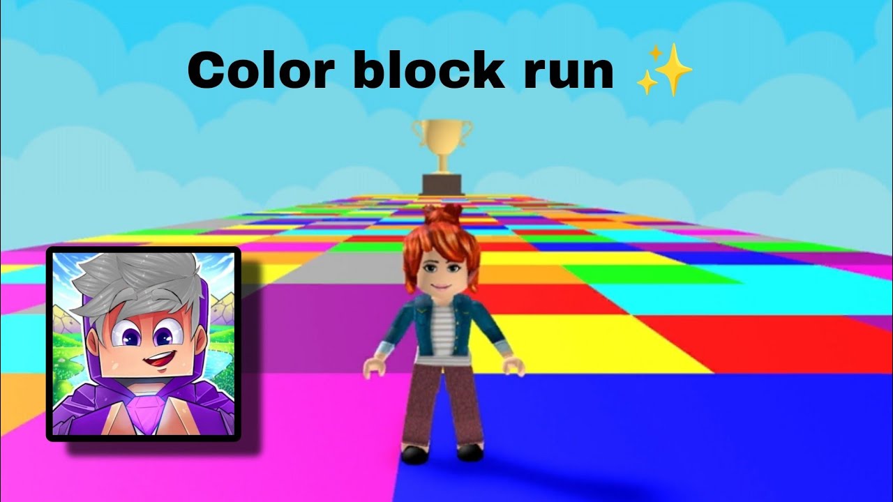 Color block run /roblox Game 🔥😁 - YouTube