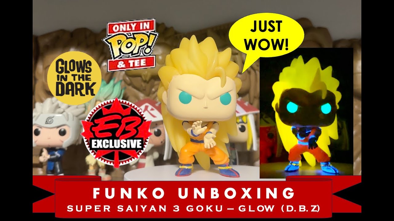 Funko Pop Tee Bundle Unboxing: Dragon Ball Z - Super Saiyan 3 Goku ...