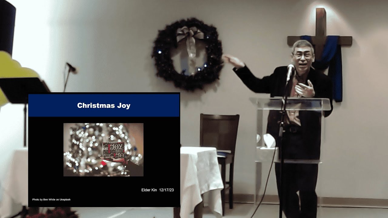 CABC English Service - "Christmas Joy" by Elder Kin - YouTube