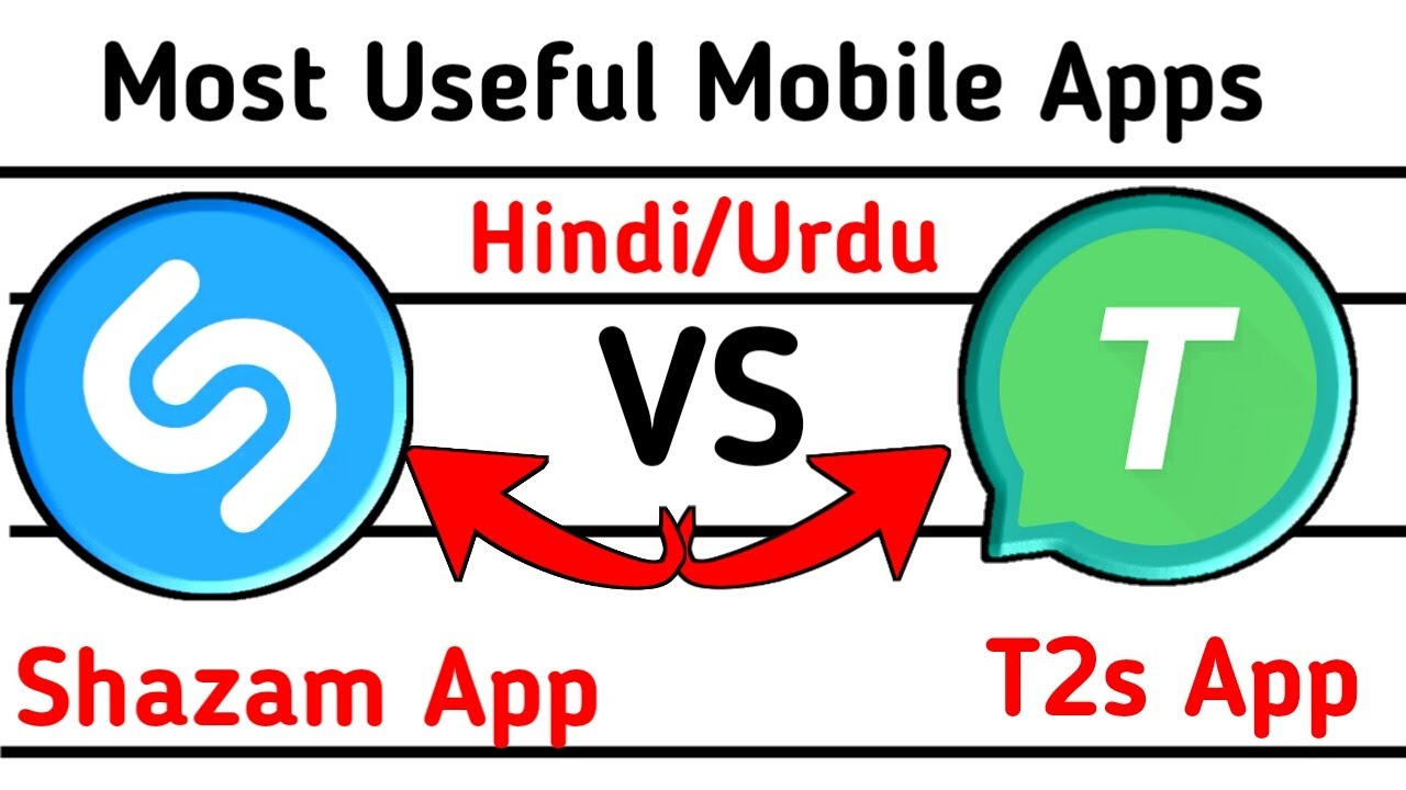 t2s | t2s vs shazam | text to speak app | shazam app tutorial | t2s app ...