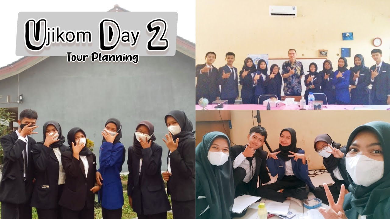 AFTER UJI KOMPETENSI KEAHLIAN DAY 2 🥴 (UJIKOM TOUR PLANNING)💆 || VLOG ...