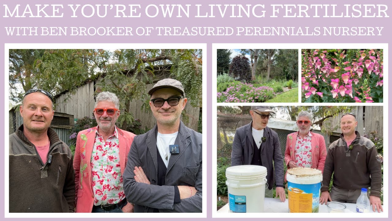 Make your own living fertiliser with Ben Brooker of Treasured ...