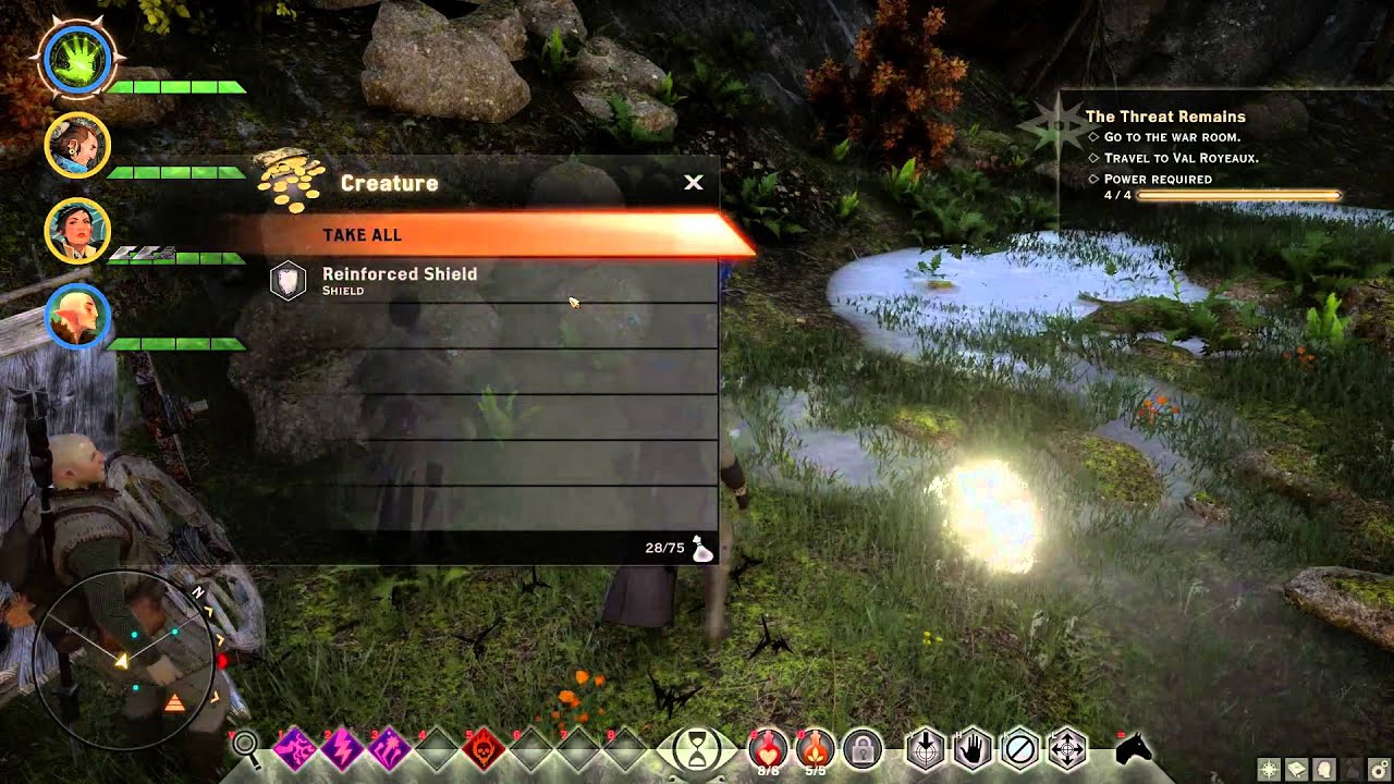 Dragon Age: Inquisition Gameplay Walkthrough Part03 Shards in the ...