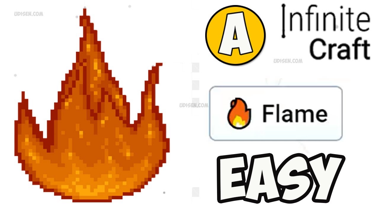 How to make FLAME in Infinite Craft (EASY recipe) | How to make FLAME in Infinity Craft - YouTube