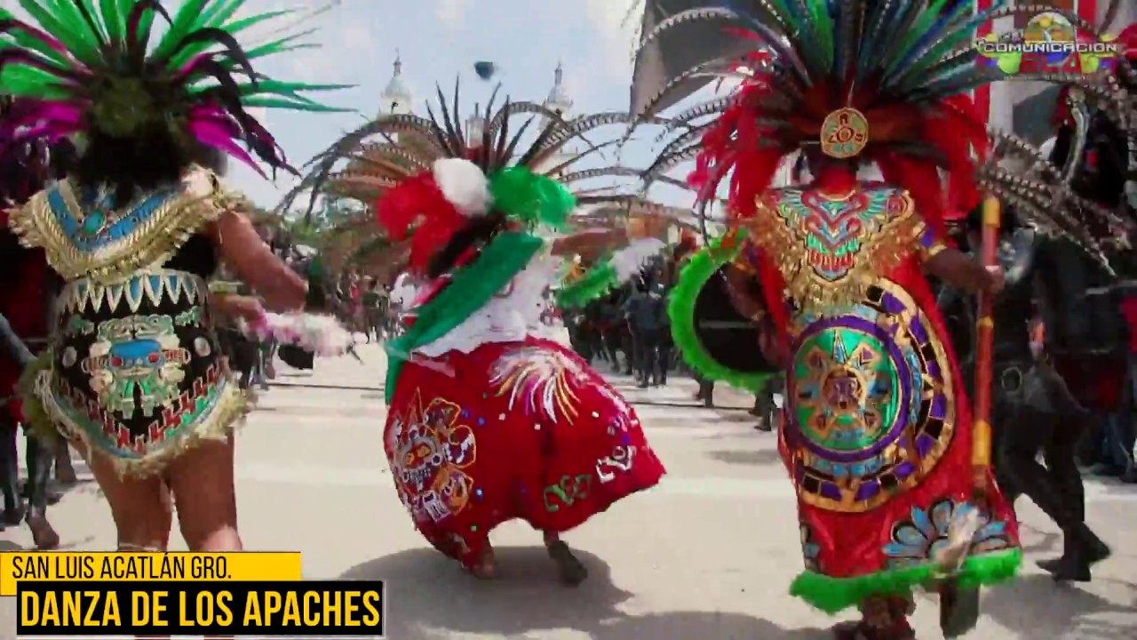 Danza de los Apaches San Luis Acatlan Gro - YouTube