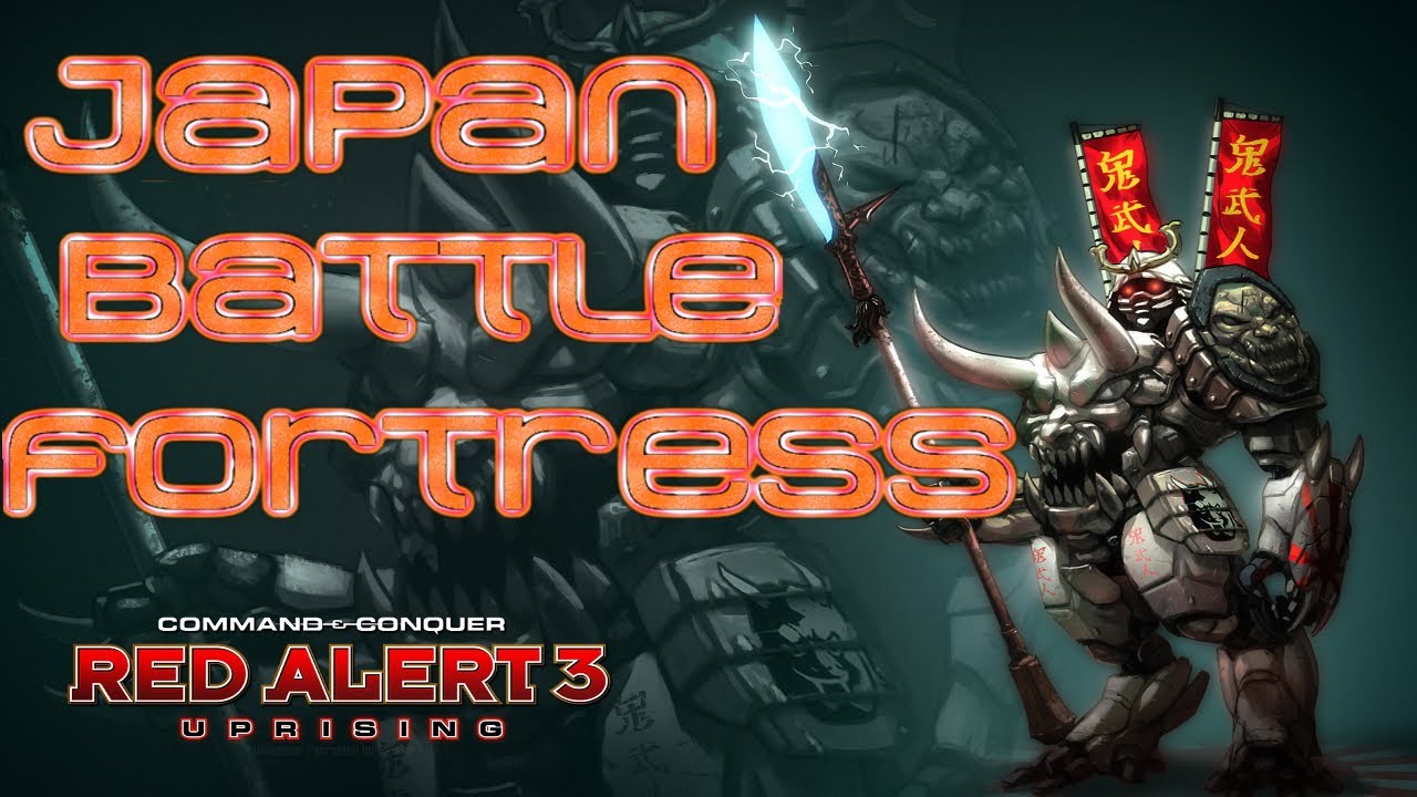 C&C Red Alert 3 "Japans REAL Battlefortress" - YouTube