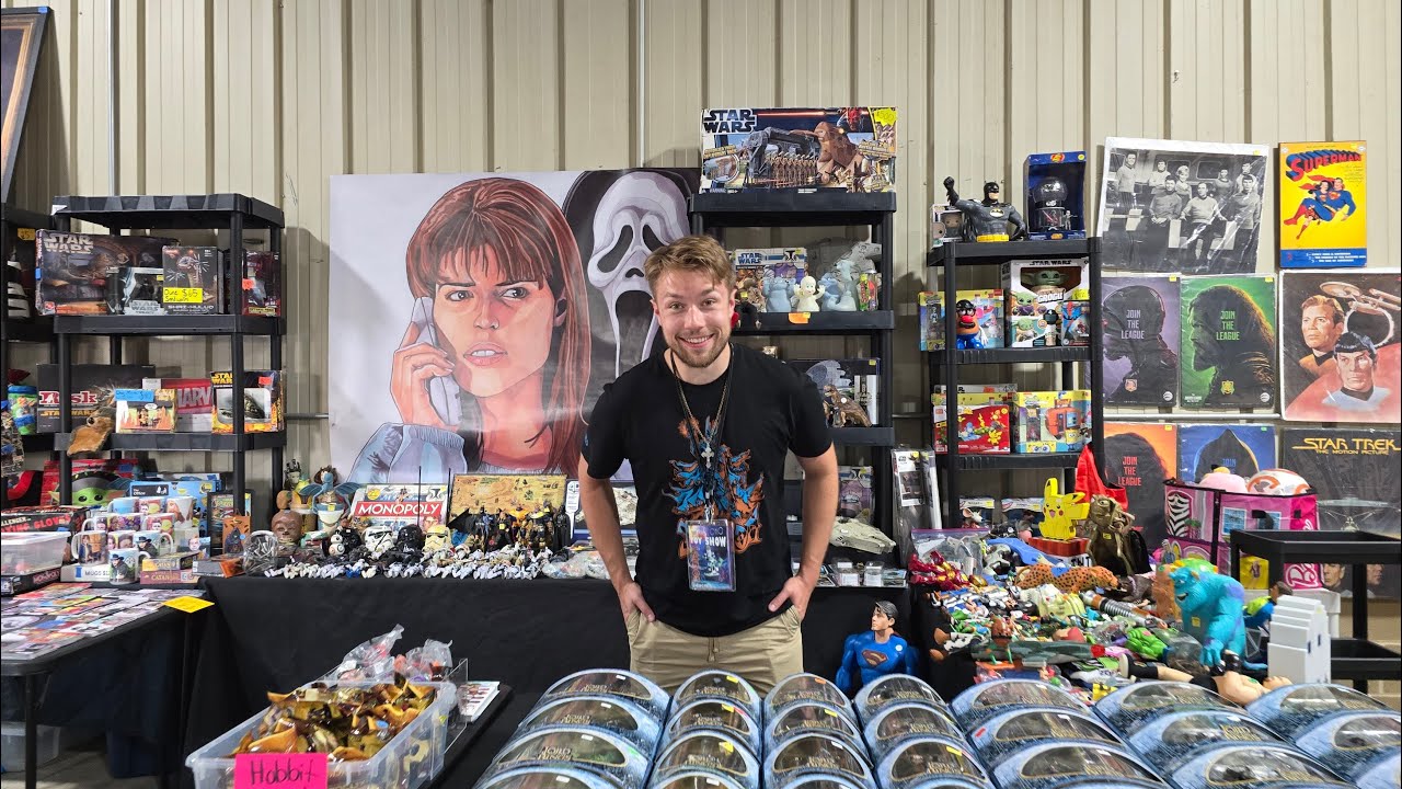 Checkout My MASSIVE Toy Show Booth! - YouTube