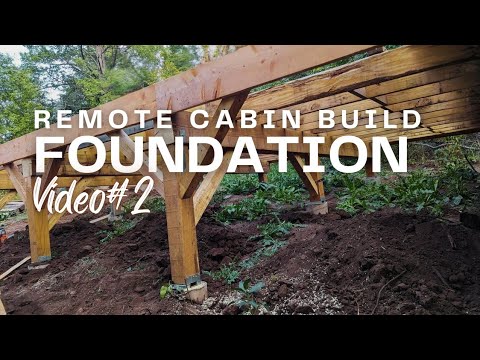 Remote Cabin Build Foundation Video #2 - YouTube