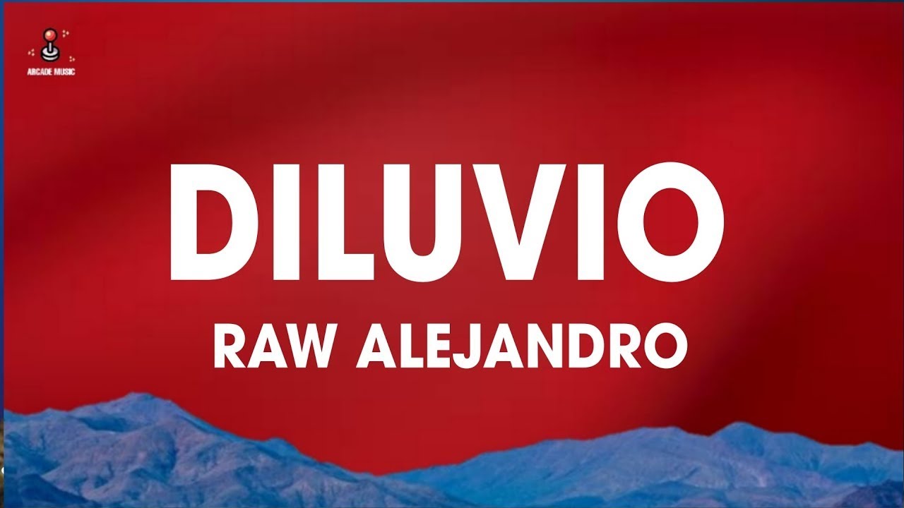 Rauw Alejandro - DILUVIO (Lyrics/Letra) - YouTube