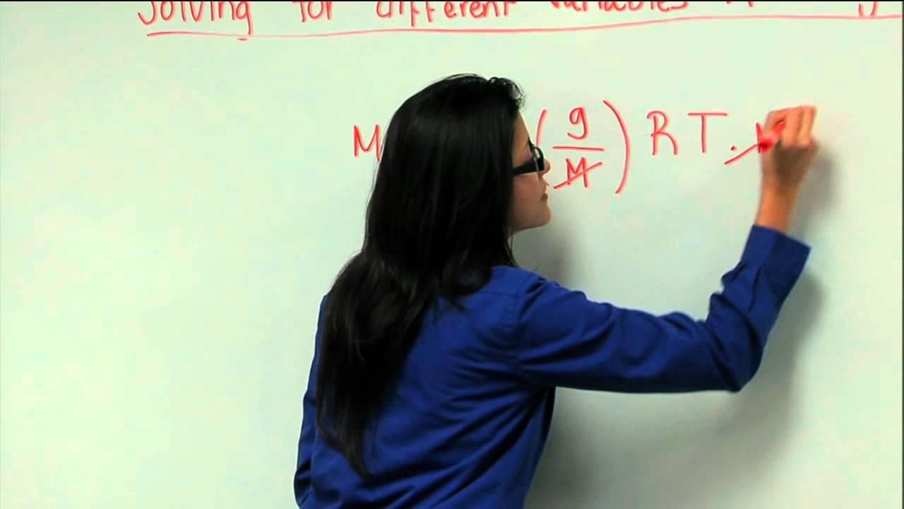 Chemistry Math Review (4 of 5) - YouTube