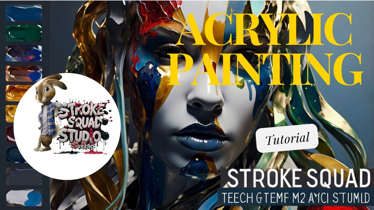 Beginner's Guide to Acrylic Painting Tips & Techniques for Success | With Stroke Squad Studio ...