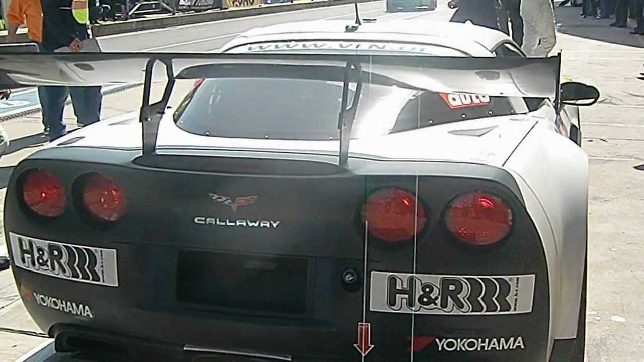 Corvette C6.R GT3 // Engine Startup - YouTube