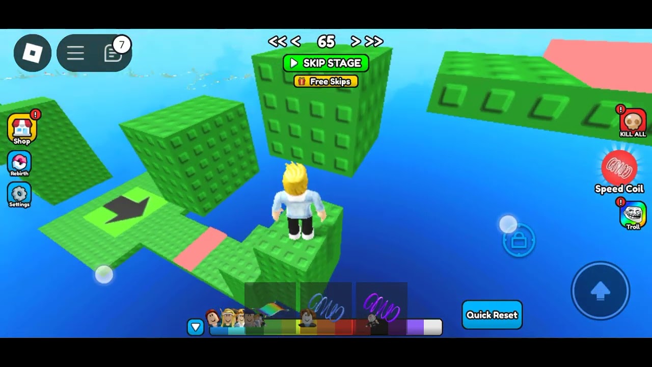 playing extremely difficult obby on ROBLOX! - YouTube