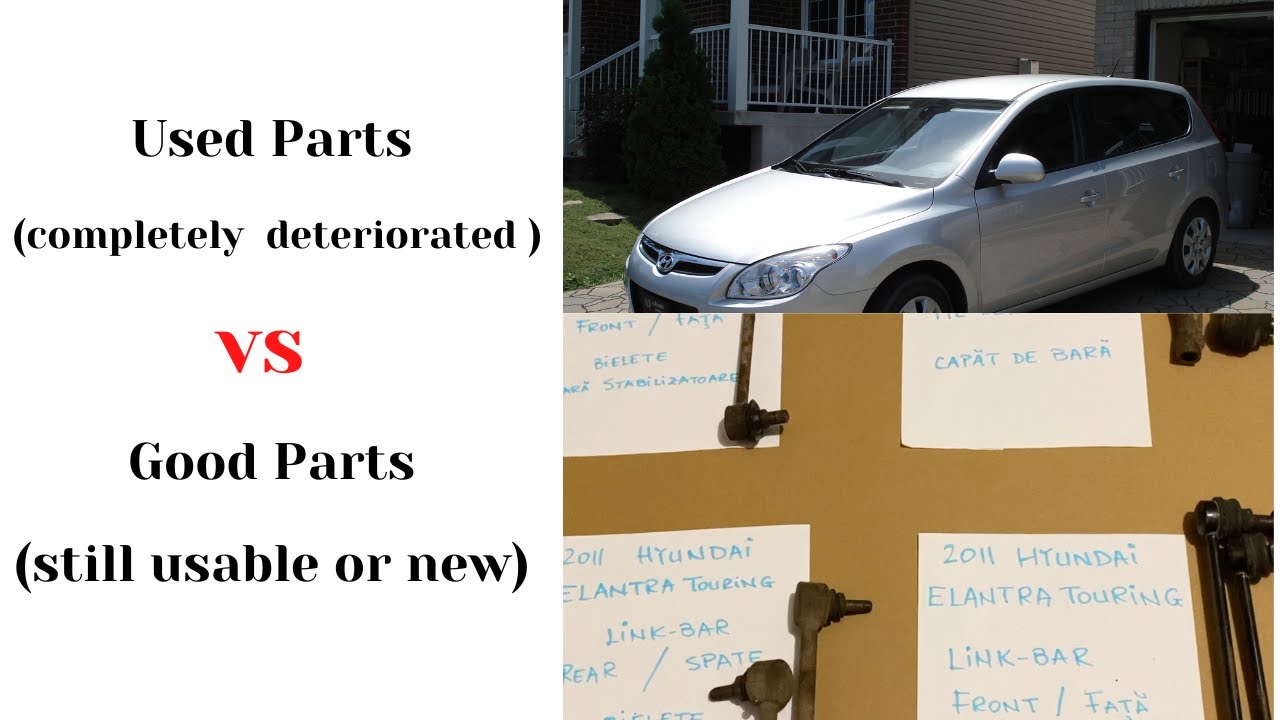 DiY - How they are looking : Good Parts vs Broken / Used / Completely ...