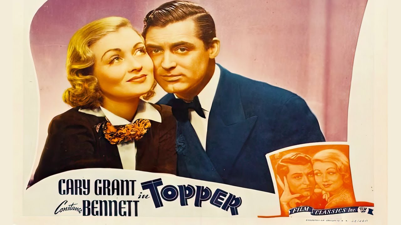 Topper (1937) Cary Grant in an all-time favorite comedy! - YouTube