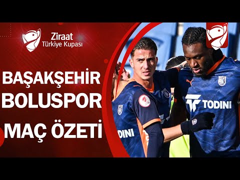 Başakşehir 2-1 Boluspor MAÇ ÖZETİ | Ziraat Türkiye Kupası | 13.01.2026