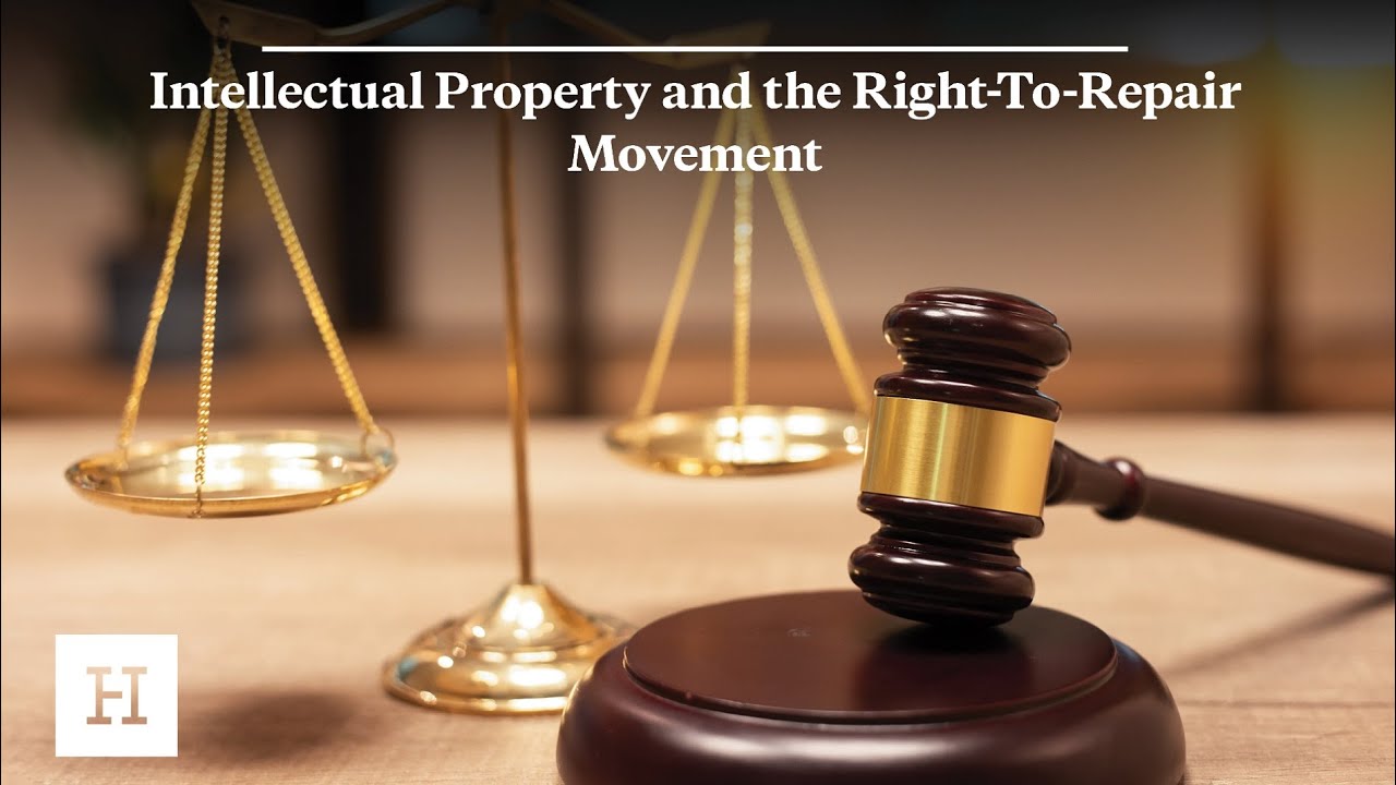 Intellectual Property and the Right-To-Repair Movement - YouTube