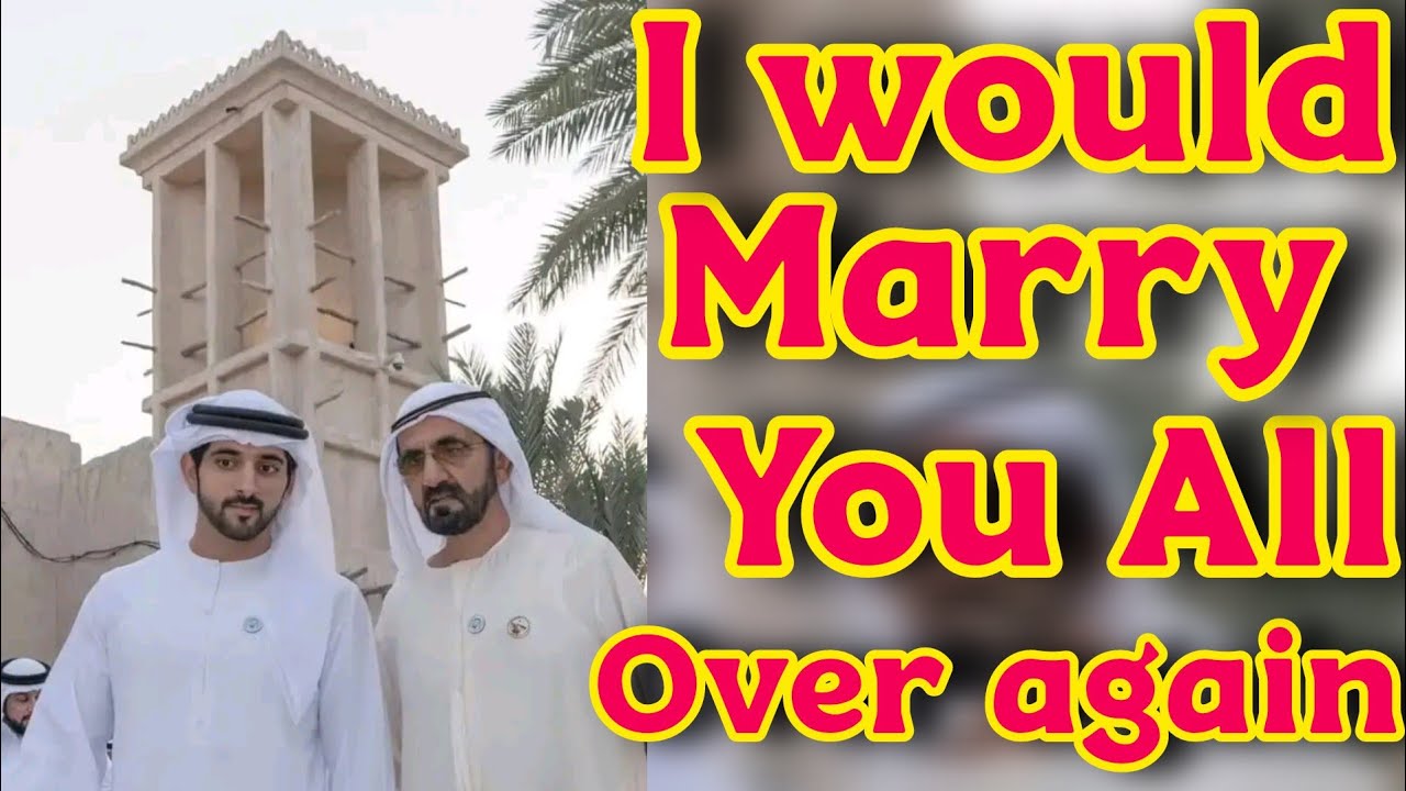 I would marry you all over again || Poem by Fazza #faz3 #fazza # ...