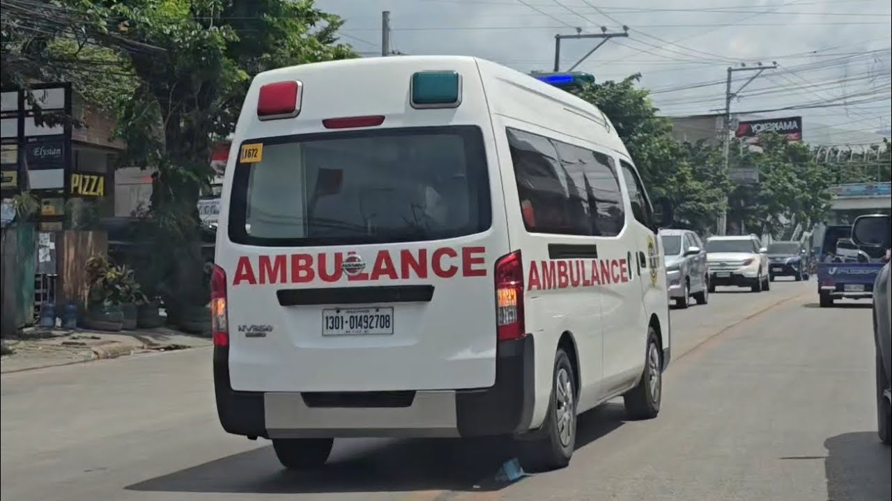 Republic Of Philippines Department Of Health Ambulance Responding - YouTube