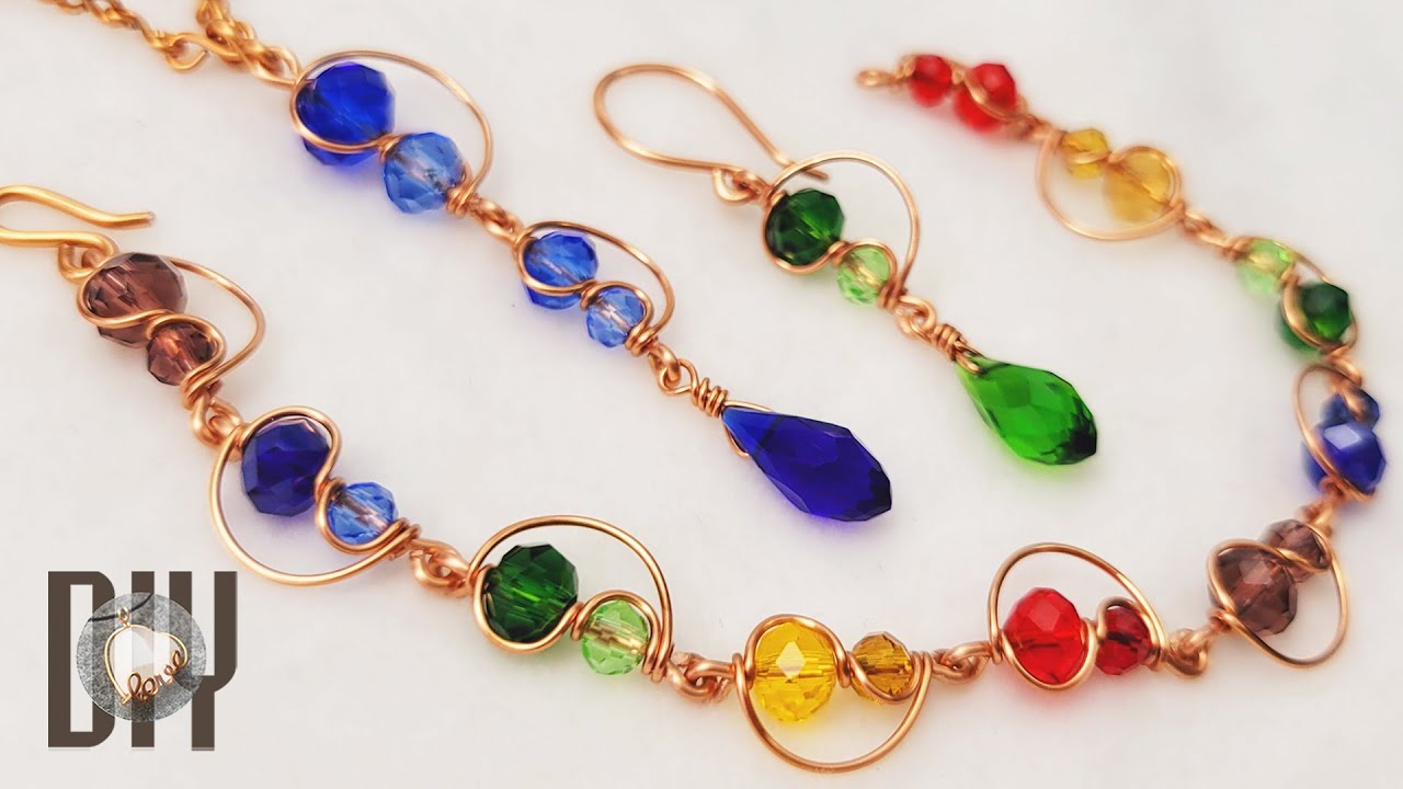 Simple chain link with crystal | Extremely high applicability and ...