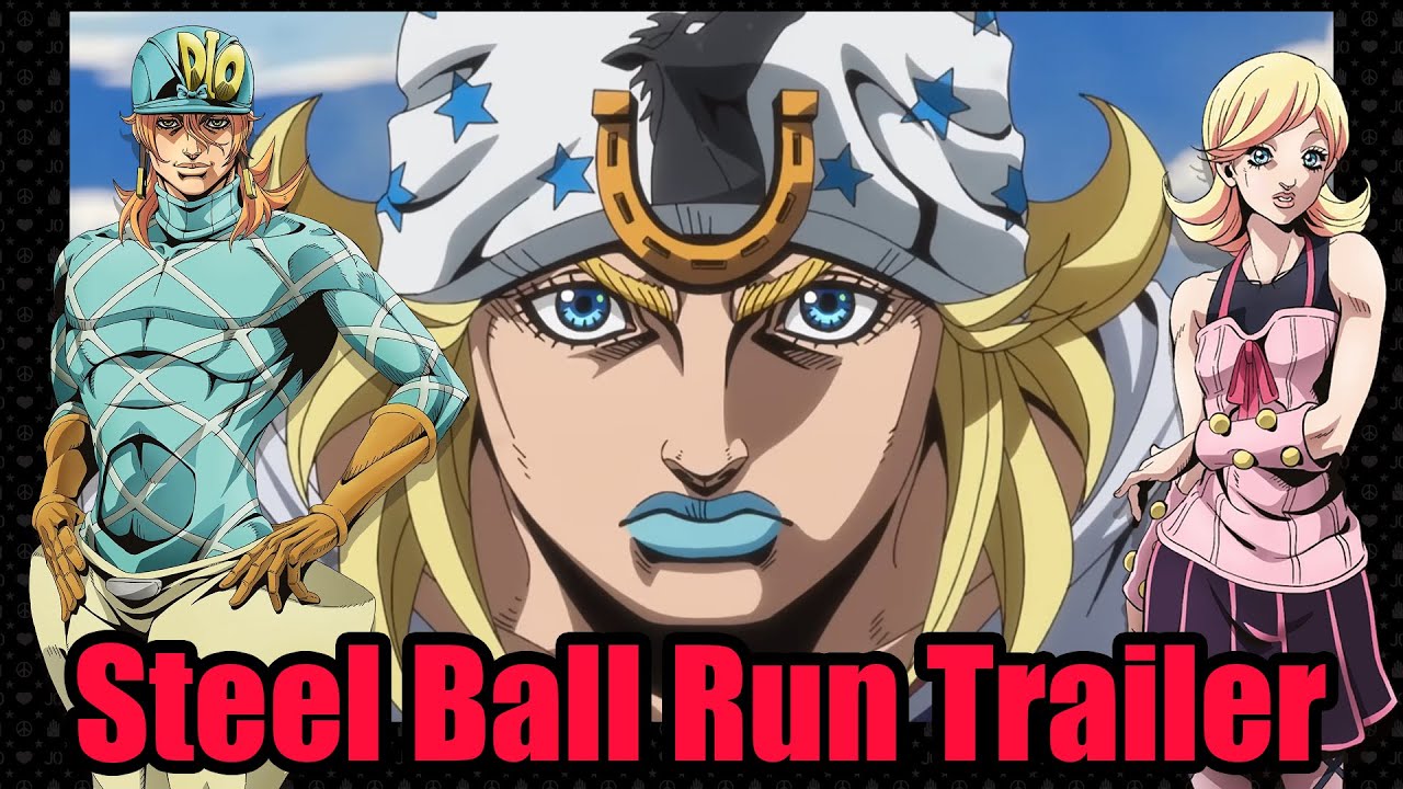 Steel Ball Run Anime Trailer & Voice Actors Announced - YouTube
