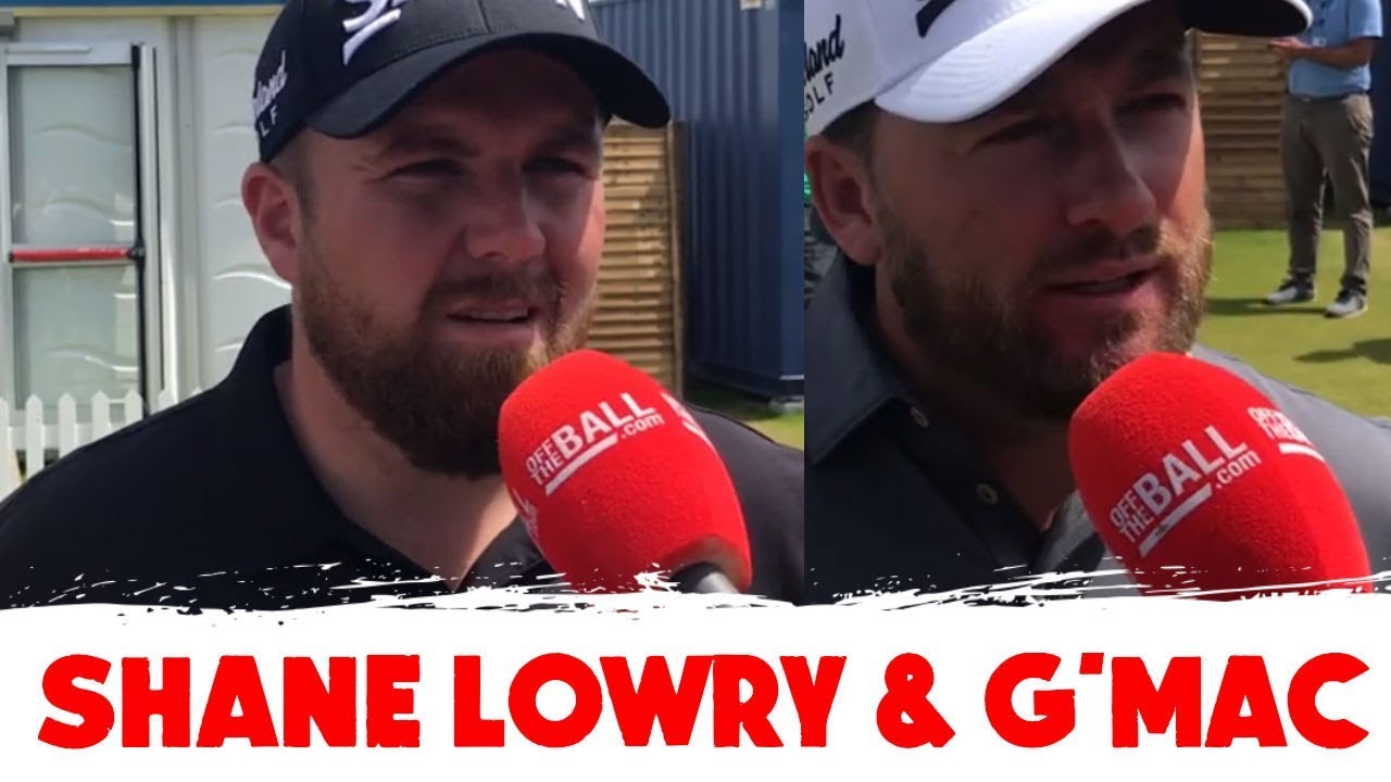 Shane Lowry and Graeme McDowell contrasting reaction to Irish Open ...