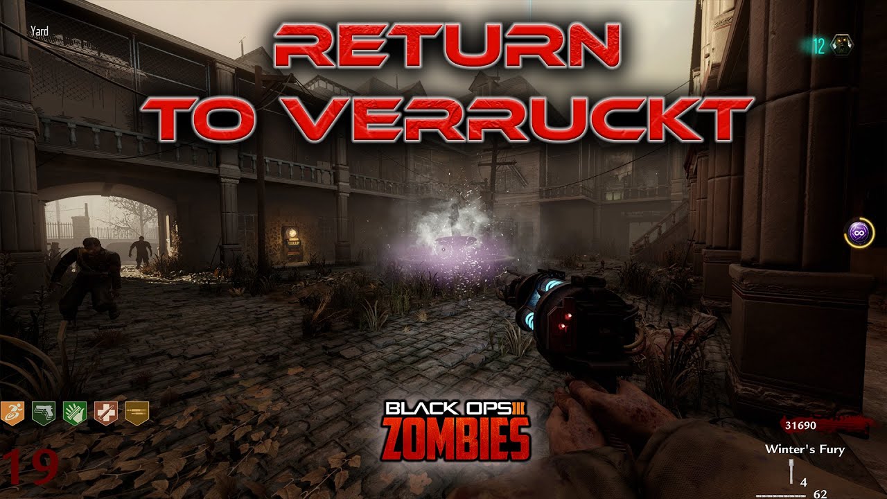 Return to Verruckt Black Ops 3 Zombies - YouTube