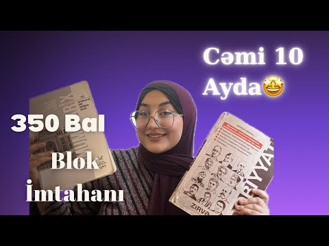 SADƏCƏ 11.SİNİFDƏ HAZIRLAŞIB BLOK İMTAHANINDAN NECƏ 350 BAL TOPLADIM???🤩💪🏻