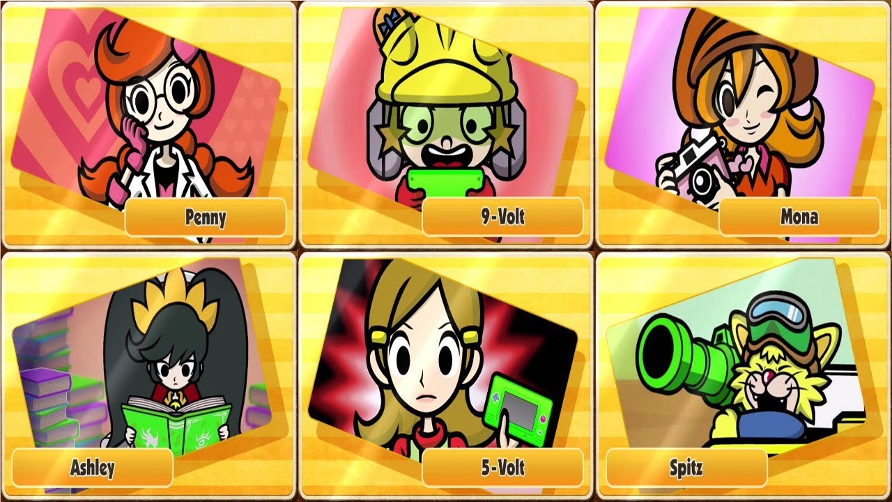 Game & Wario - All Character Cards - YouTube