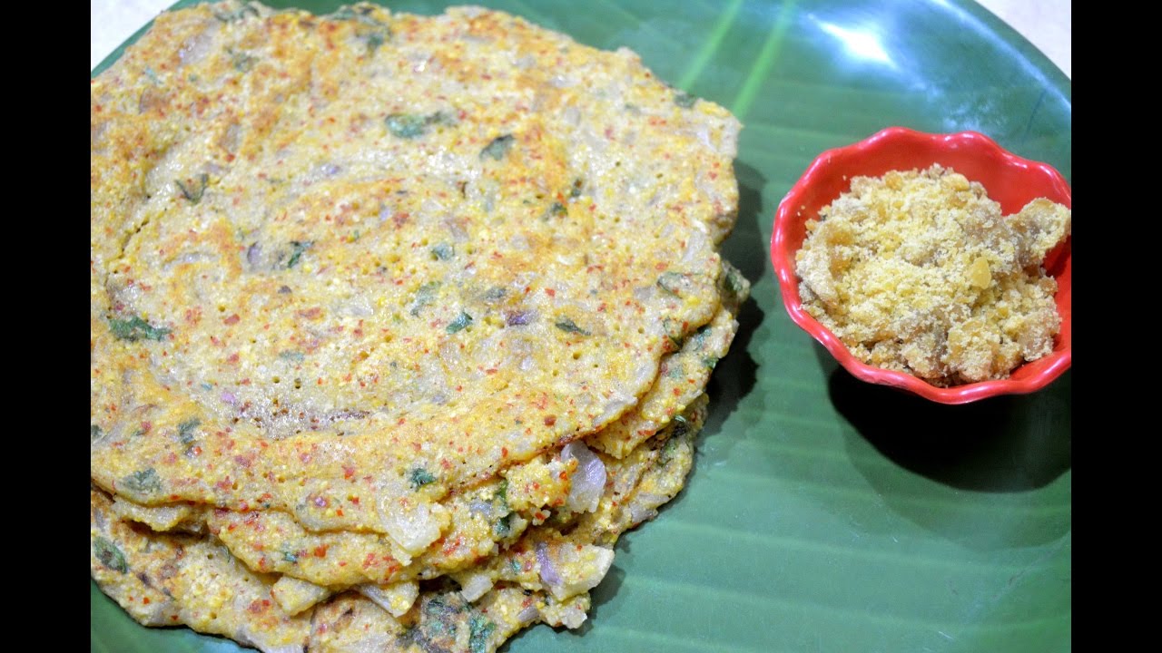 Adai Dosai recipe | South Indian Ada or Adai recipe | Adai Dosai - YouTube