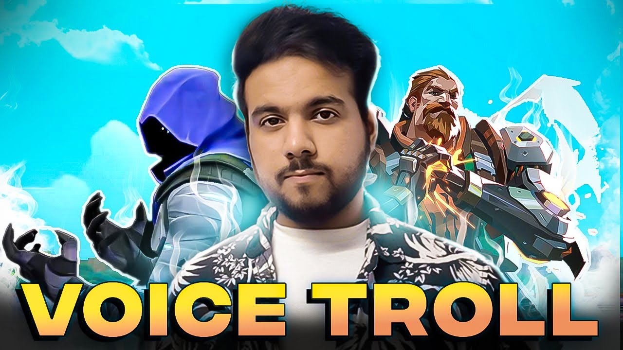 🔥THE VOICE TROLL BEGINS🔥| Voice Actor | Valorant Livestream - YouTube