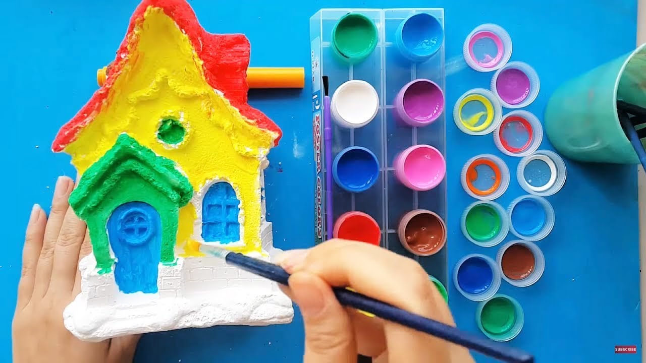 RuBy-Kitty đi siêu thị tập tô tượng - YouTube