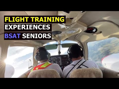 BSAT Flight Training Experiences - BSAT Seniors Interview - YouTube