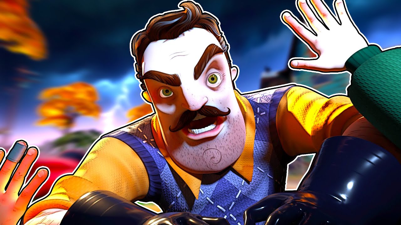 Breaking into an Insane Man's Basement in Hello Neighbor 2!! - YouTube
