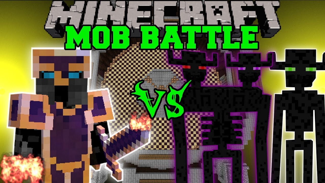 TONS OF ENDERMEN VS PYRO - Minecraft Mod Battle - Mob Battles - Mods ...