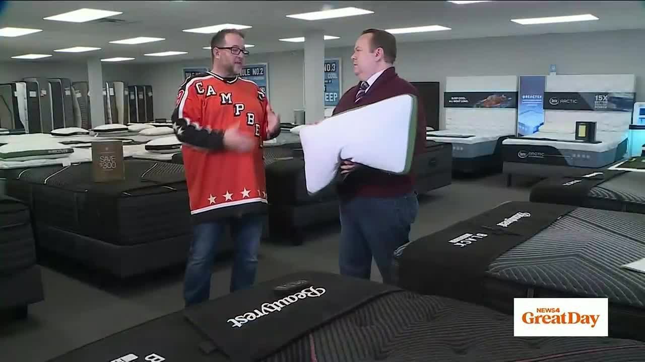 Talking pillows with Mattress Direct CEO Patrick McCurren - YouTube