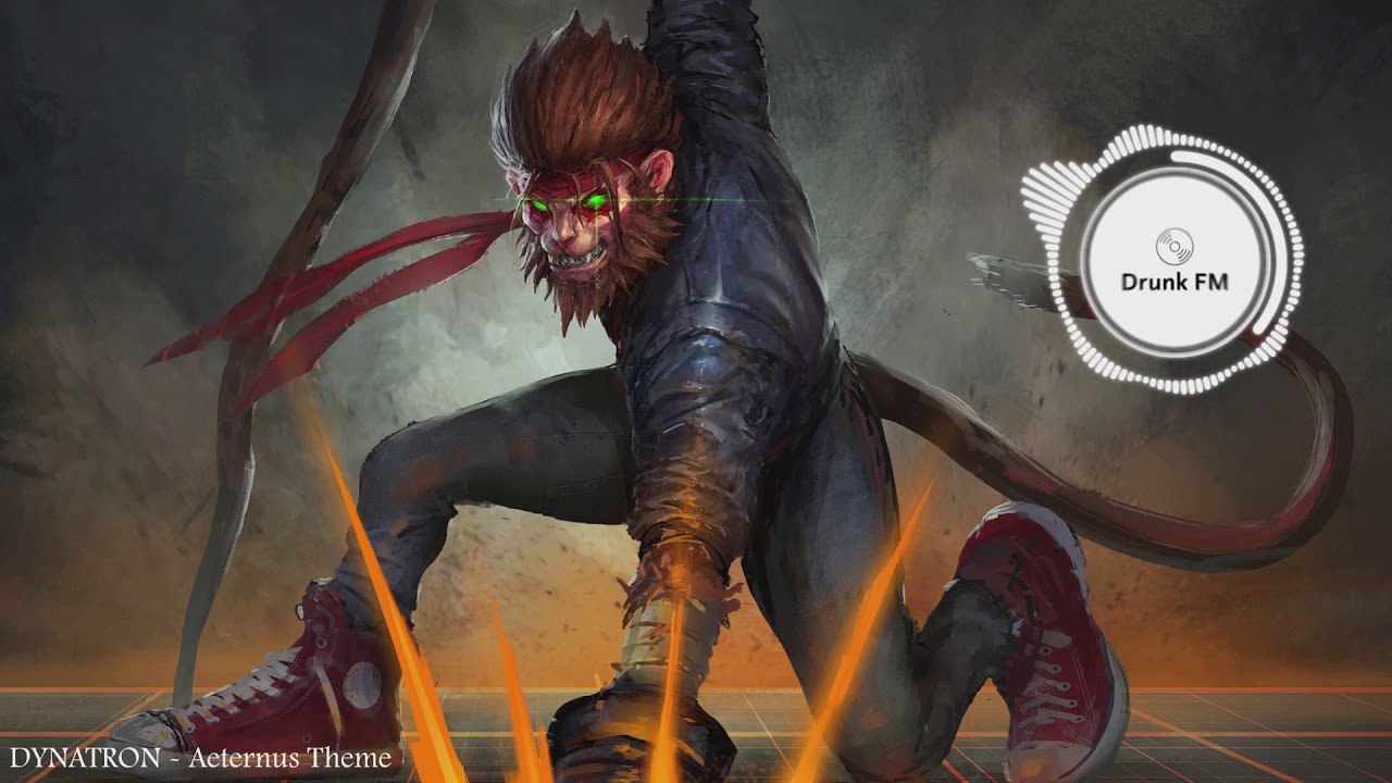 Synthwave cyberpunk DYNATRON - Aeternus Theme - YouTube