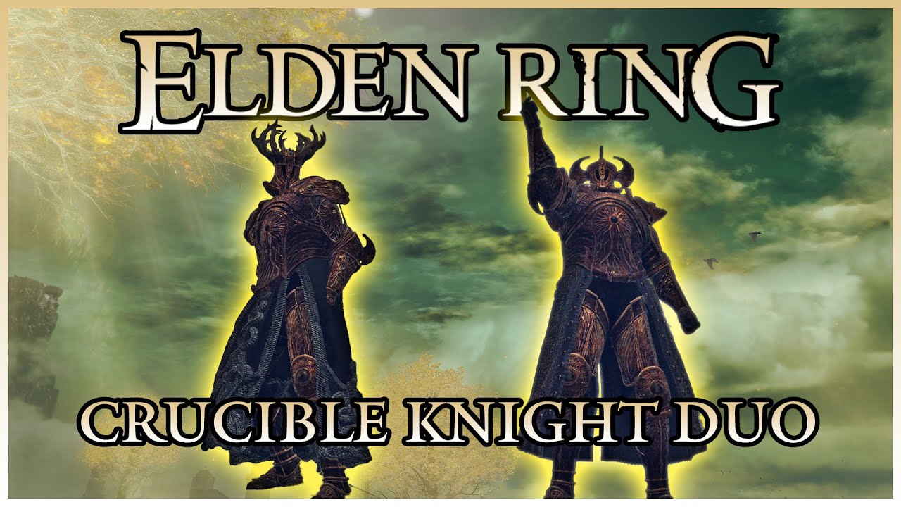 Beating Elden Ring As The Crucible Knight Duo Is Challenging - YouTube