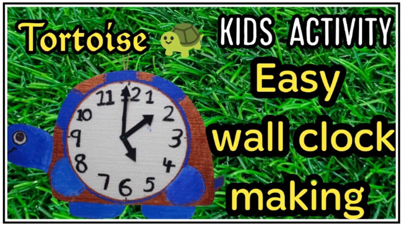 Clock making activity||Clock model for school project||wall clock ...