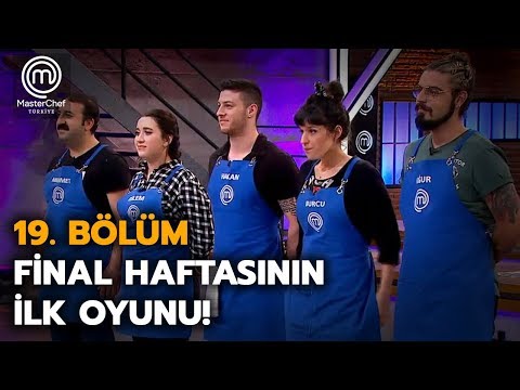Final haftası ilk oyunu! İşte kazanan isim... | 19. Bölüm | MasterChef Türkiye